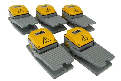 5 pcs TEMCo HD Cast Aluminum Foot Switch 15A SPDT Electric Pedal ...