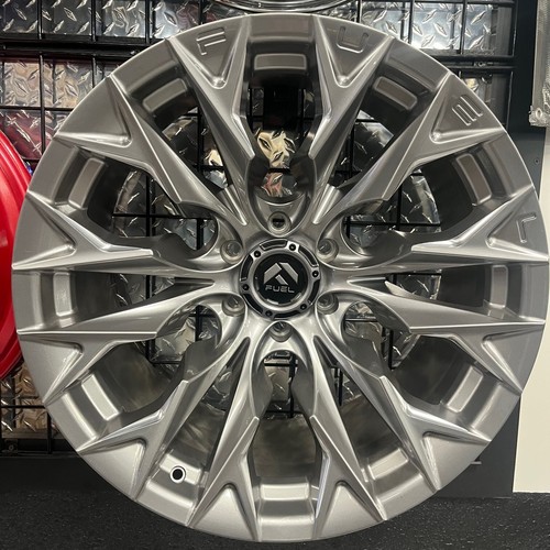 4 Fuel Flame D806 20x9 6x135 Platinum Wheels 20" 20mm Rims Wheels Ford ...