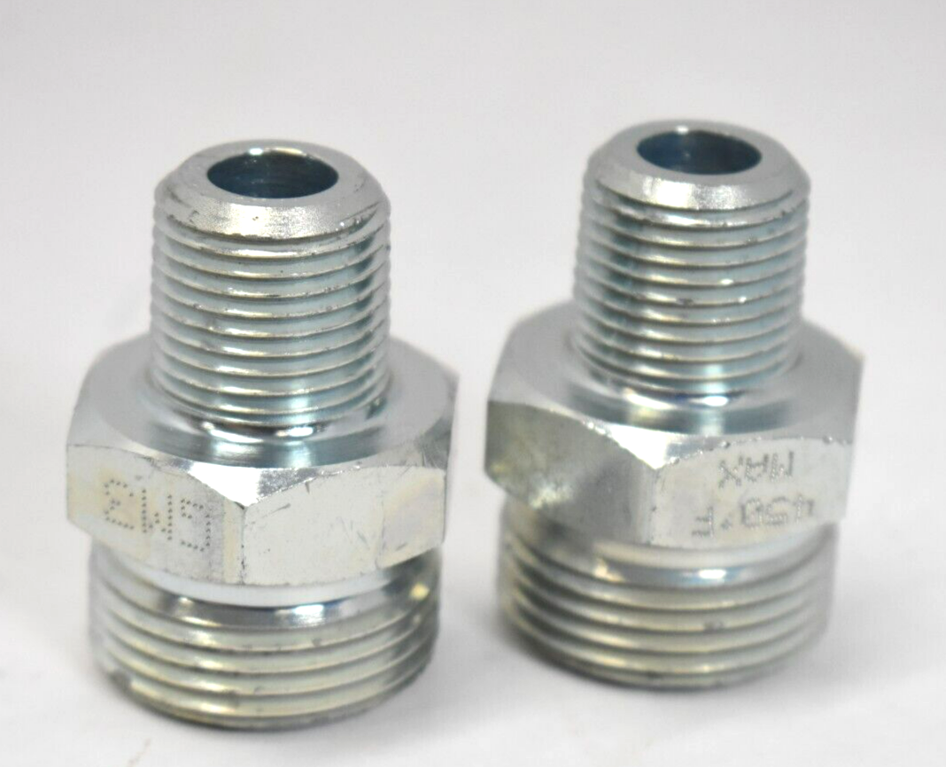 Dixon GM3 1/2" Boss Male Spud Ground Joint Type Wing Nut Thread x MPT 2 ...