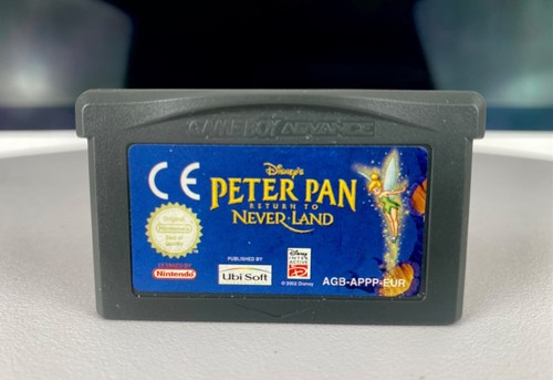 PETER PAN Return to NEVER LAND NINTENDO GAMEBOY ADVANCE (SP) CATRIDGE ...