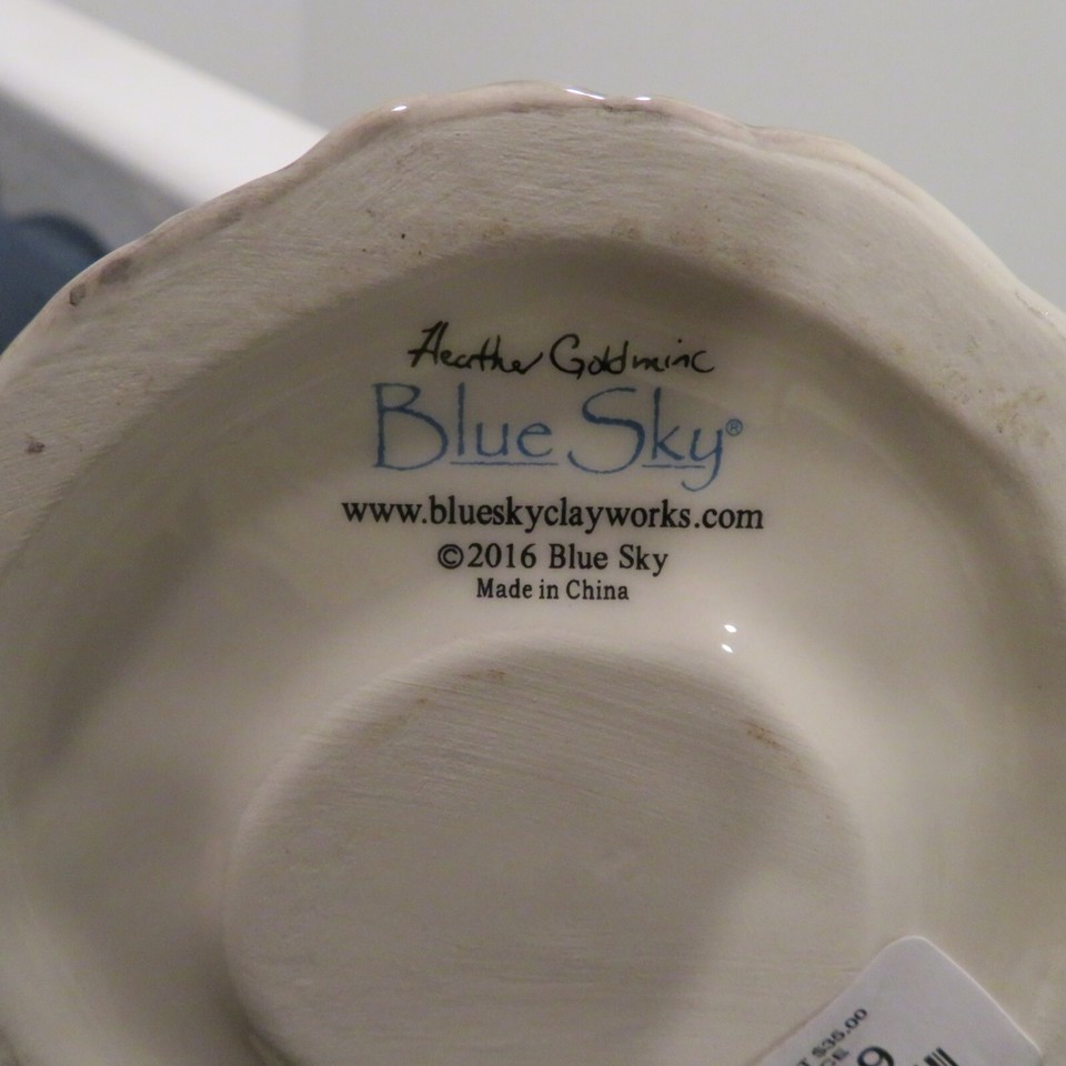 2016 Blue Sky Clayworks The Gatekeeper Skeleton Pumpkin Candle House ...