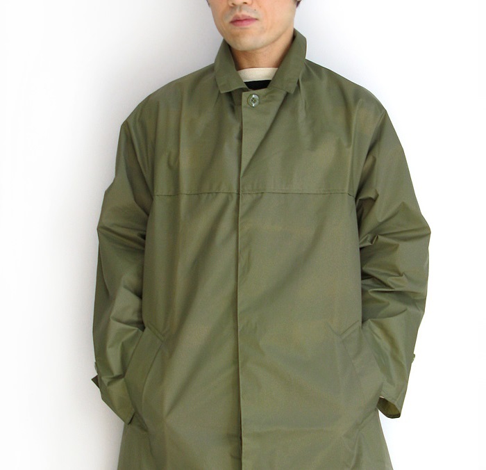 Mens Waterproof Rain Mac Army Military Trench Coat Lightweight RainMac ...