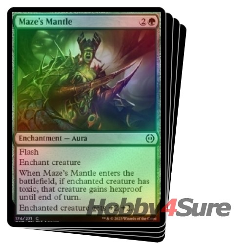 Foil Maze's Mantle X4 M/NM Magic: The Gathering MTG Phyrexia: All Will ...