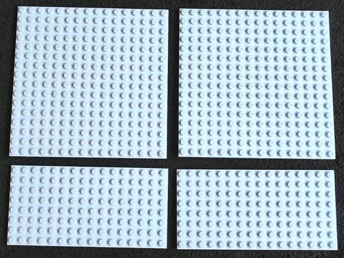 LEGO Light Blue Plates Flat Base Pieces Parts Building Floor Bundle ...