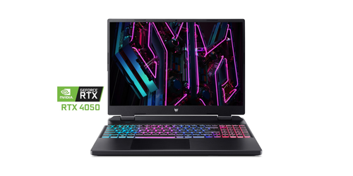 Acer Predator Laptop 16" 16GB 512GB NVIDIA GeForce RTX4050 Refurbished ...