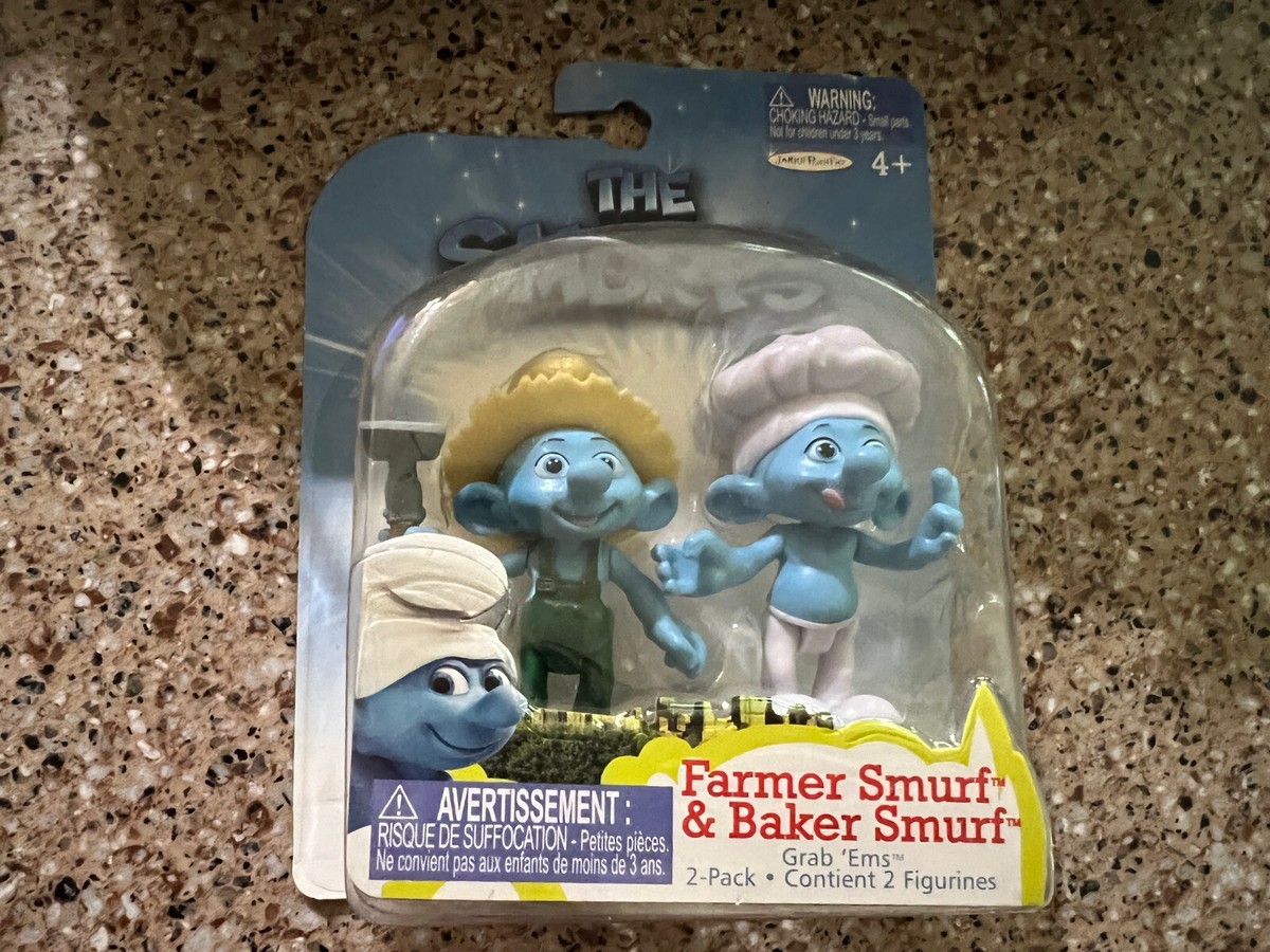 Farmer Smurf Movie 20800 The Lost Village Smurfs Smurf Movie Figures