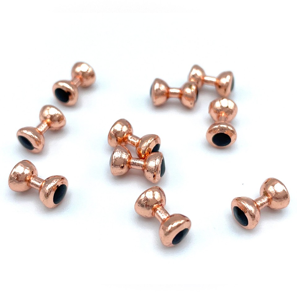 PAINTED LEAD EYES - Hareline Fly Tying Dumbbell Eyes Jig Fishing - 6 ...