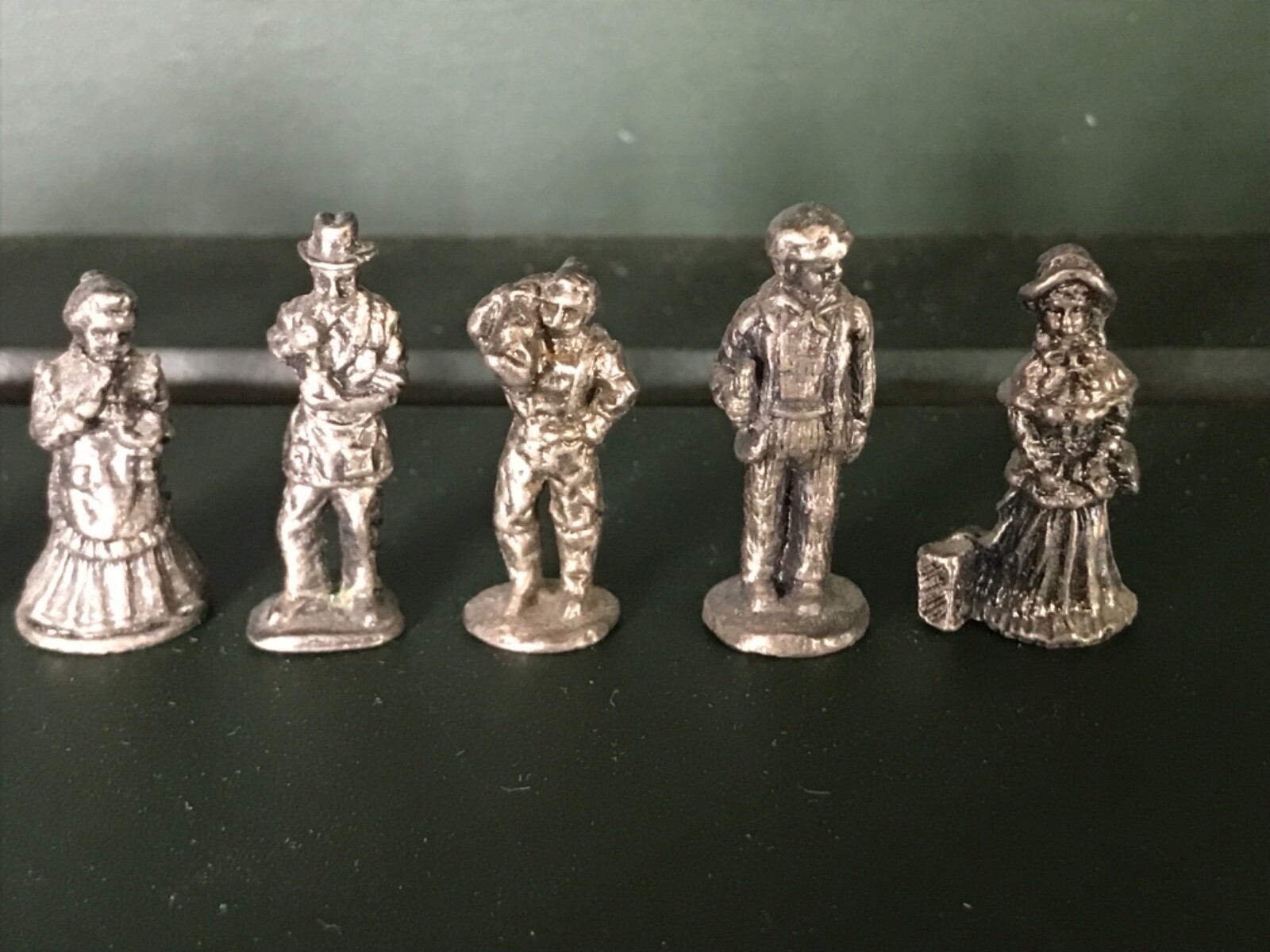 93-96 IRS China miniature 1” pewter figures (10) | eBay