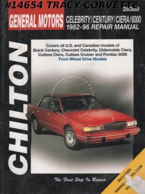 1982-1996 GM Celebrity Century Ciera 6000 Chilton Repair Manual 28360 ...