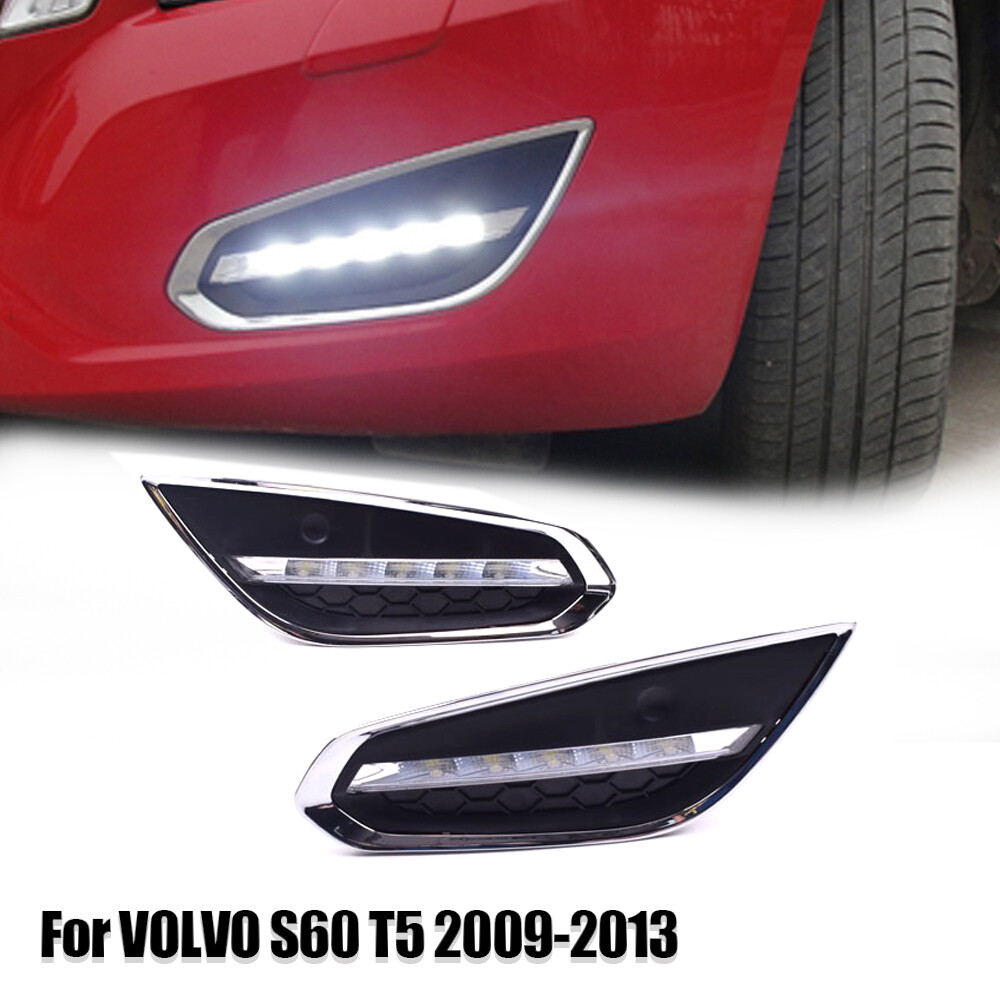 LED Daytime Running Light Fog Lamp DRL White Bright h for VOLVO S60 T5 ...