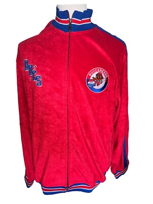 New Orleans Buccaneers ABA Warm Up Top Jacket Large New With Tags NWT ...