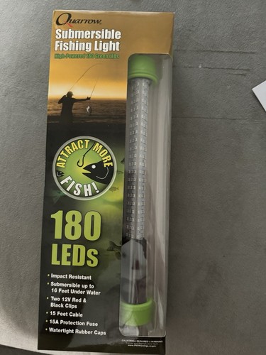 Quarrow Submersible Fishing Light 180 LED New | eBay