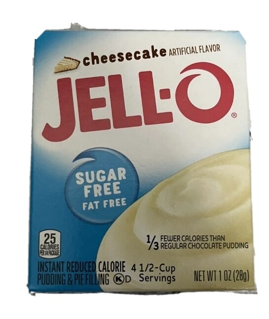 Cheesecake Jell-O Sugar Free Instant Pudding Mix 6 pack of 1 oz Ea ...