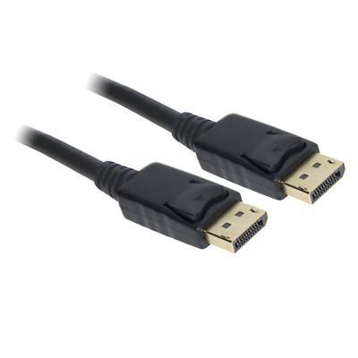 0.5M 50CM Displayport to Display Port Lead Cable Full Size DP V1.4 ...