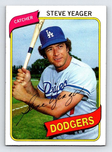 1980 Topps #726 Steve Yeager | eBay