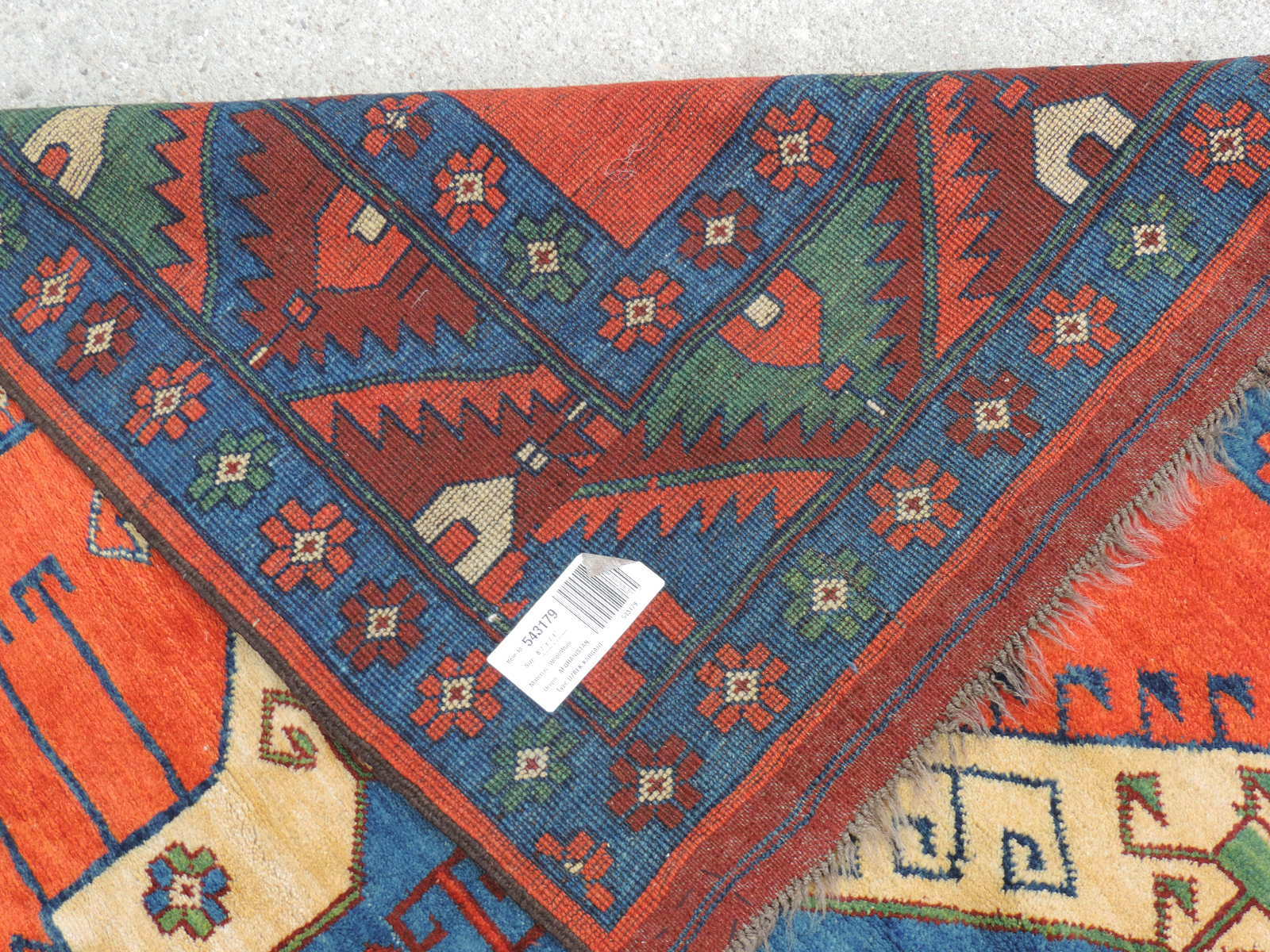 7x9ft. Afghan Uzbek Kargai Wool Room Size Rug | eBay
