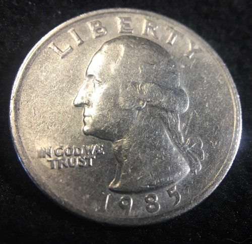 1985, US Quarter, Error Coin, Right Side Rim | eBay