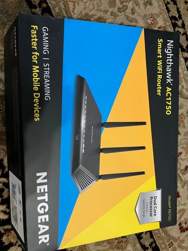 Netgear Nighthawk AC1750 Smart WiFi Router R6700v2 Dual Band-R6700 ...