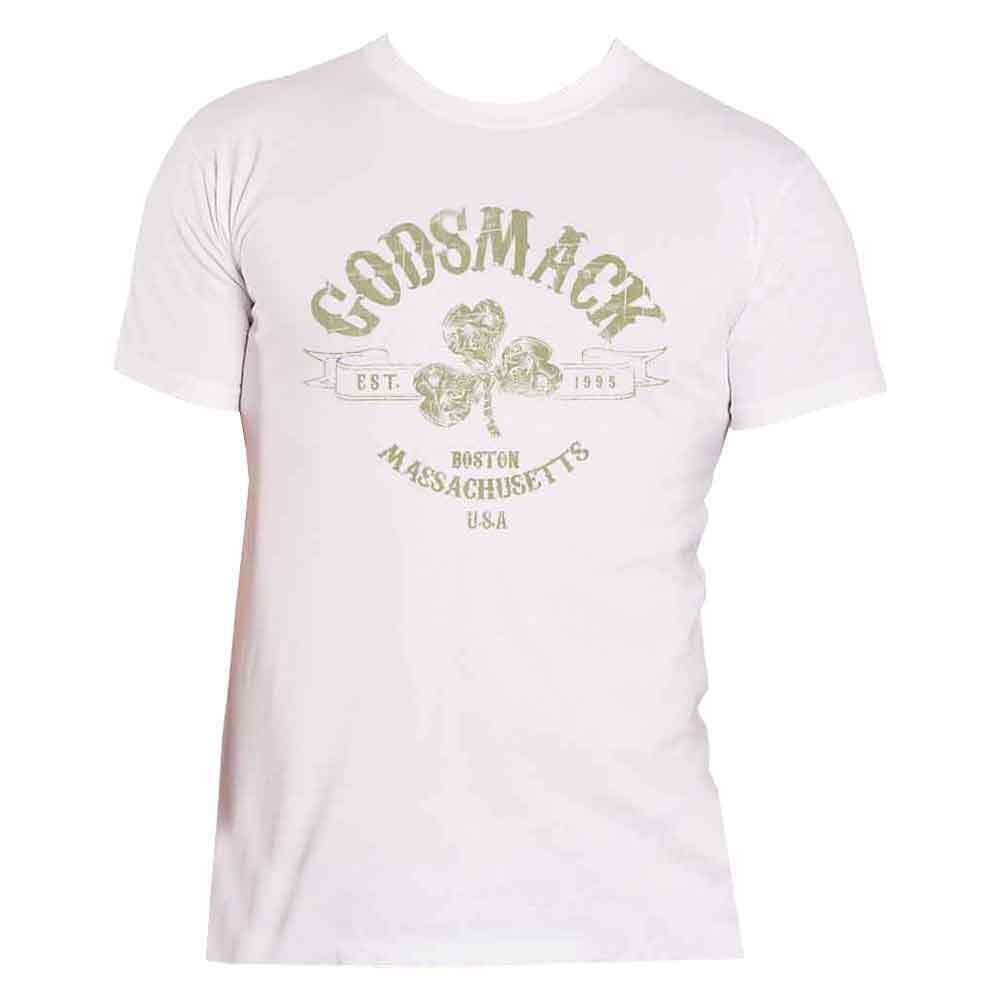 Godsmack T Shirt Celtic Cross band Logo new Official Mens White | eBay