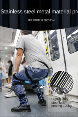 Wearable Invisible Chair Exoskeleton Design Human Wearable Seat For ...