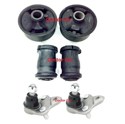 6 Front Lower Control Arm Bushing Ball Joint For 2014-19 Toyota Corolla ...