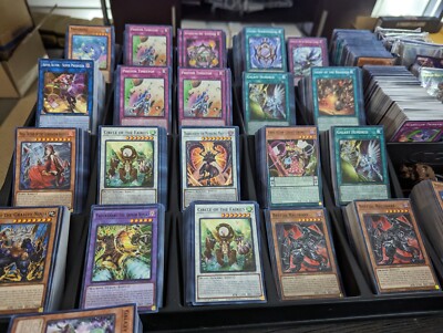 Yugioh! Bulk Card 1000 Lot Random Common Rare Super Rare Ultra Rare 1st ...