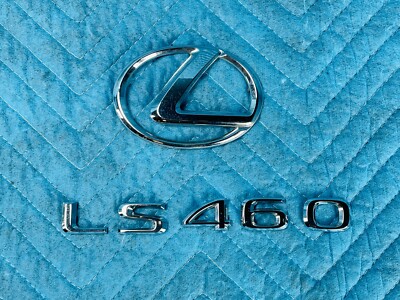 Lexus LS460 Emblem "LEXUS" & Nameplate "LS 460" 2pc Set (on the trunk ...