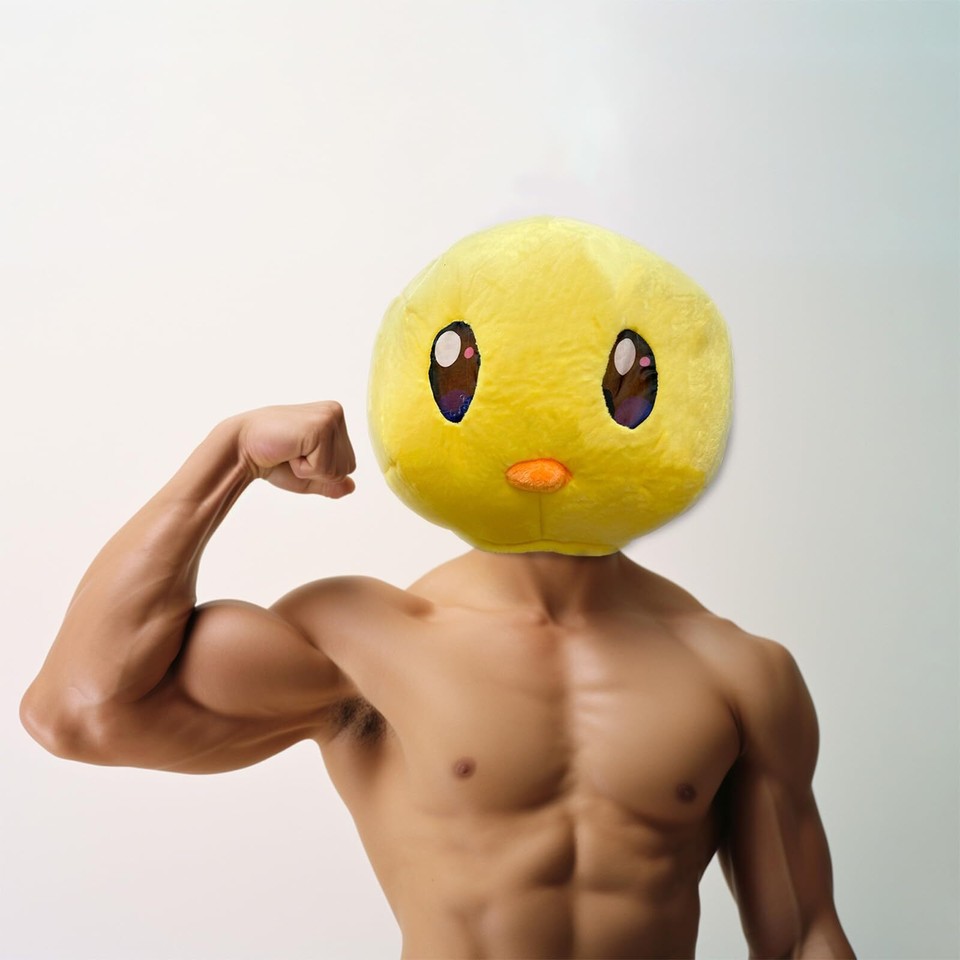 milky time Pieyon Mask Oshinoko Cosplay Full Face Mask Funny Goods Face ...