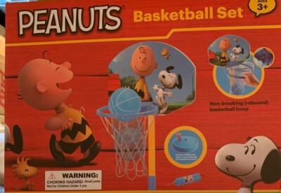 PEANUTS Basketball Set Kids Toy | eBay