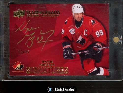 2015 UD TEAM CANADA MASTER COLLECTION #TCS-GZ WAYNE GRETZKY SIGNATURES ...