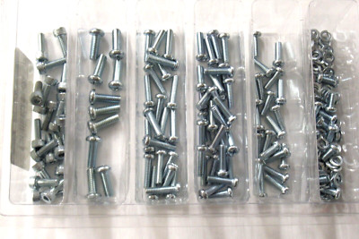 Carburetor float bowl screw and bolt assortment 210 piece kit Keihin ...