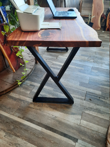 Live Edge Cedar Desk 60" x 24" x 1.5" | eBay