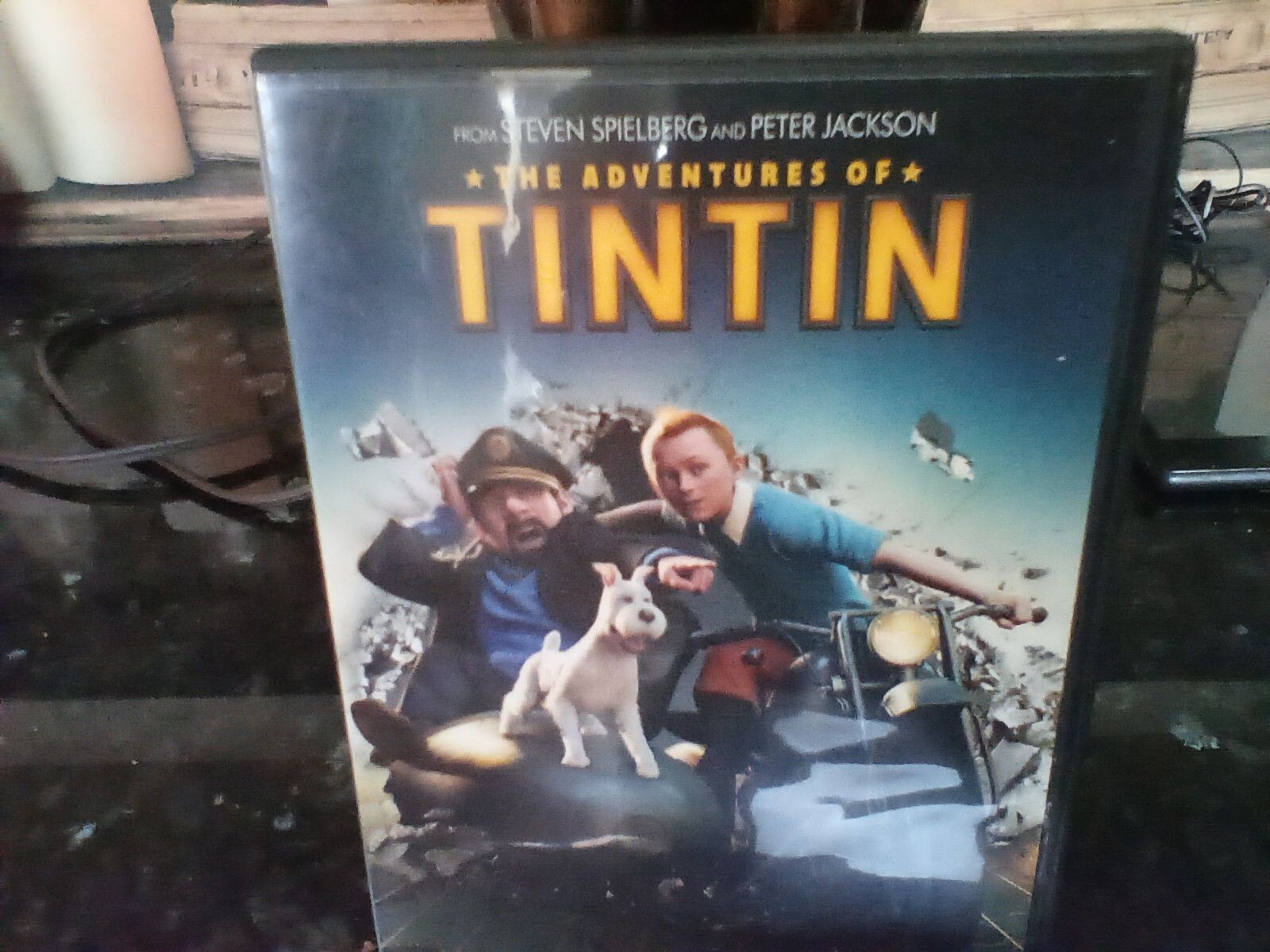 The Adventures of TINTIN - (DVD, 2011 Steven Spielberg) Rated PG Color ...
