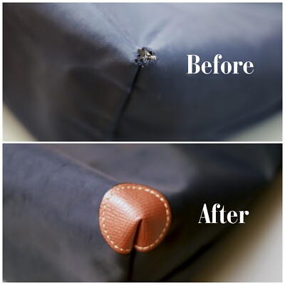 DIY Kit for Bag Corner Fix Protector Real Leather Patches for Bag ...