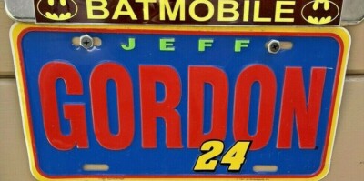 JEFF GORDON LICENSE PLATE #24 | eBay