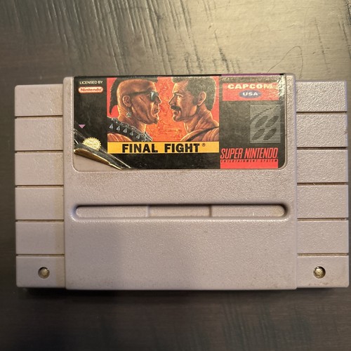Final Fight (Super Nintendo, 1991) SNES Authentic Cartridge Only | eBay