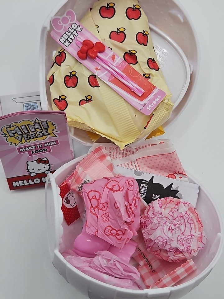 Miniverse Hello Kitty Strawberry Milk | eBay