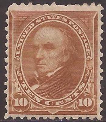 US 1899 10c Statesman Daniel Webster - Stamp - MLH - Scott #283 | eBay