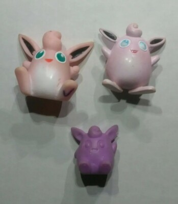 Vintage Rare Wigglytuff CGTSJ Eraser Nintendo Finger Puppet TOMY Figure ...