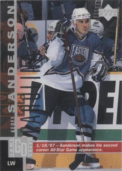 1997-98 Upper Deck - Geoff Sanderson #30 for sale online | eBay