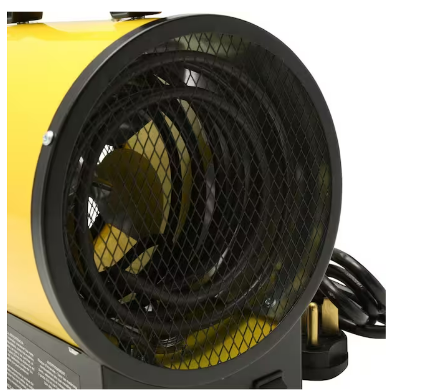 Remote Controlled, Mountable Or Portable Electric Fan Forced Air Heater ...