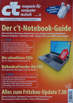 c´t - CT Magazin für Computer Technik - 23 2022 | eBay.de