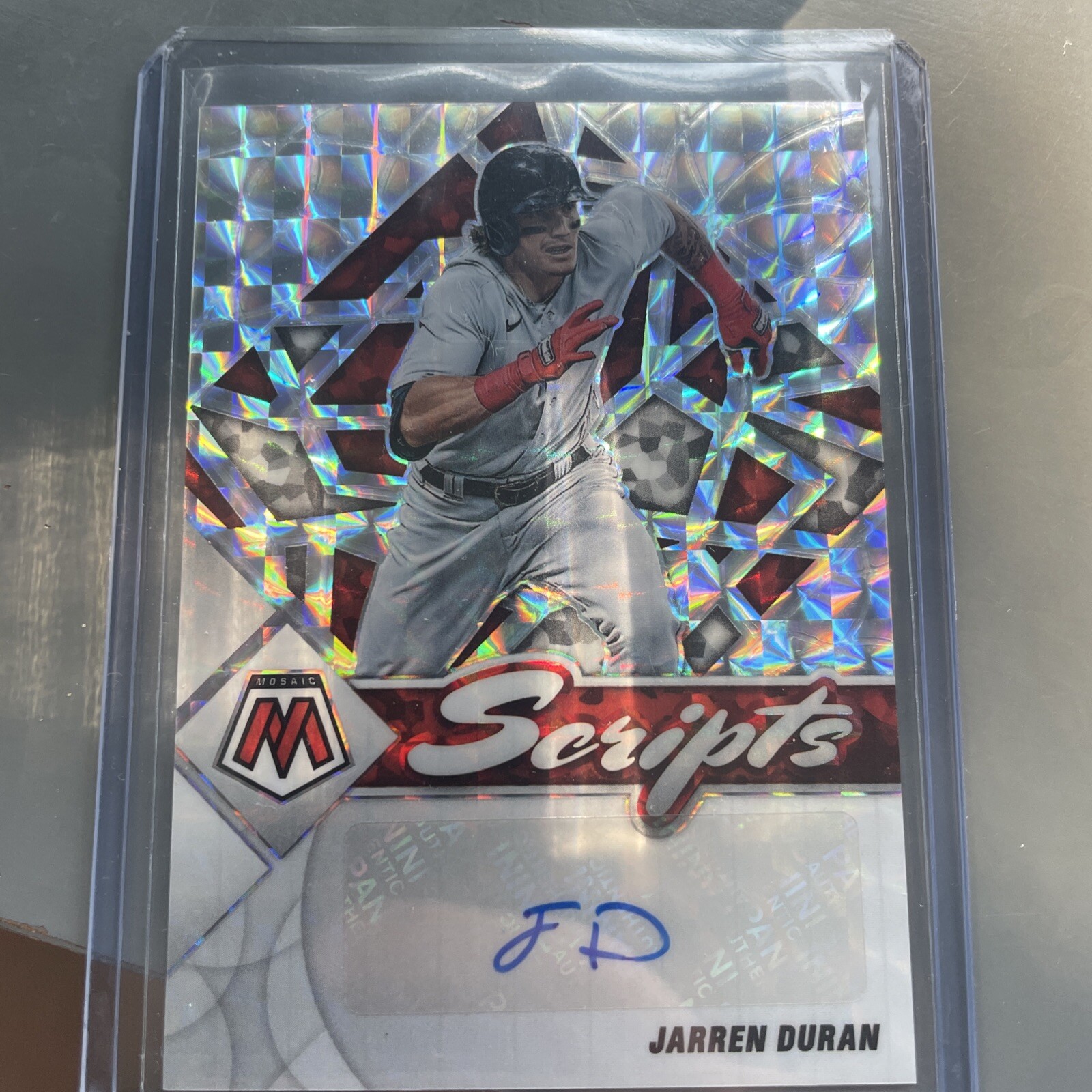 2022 Mosaic Jarren Duran autograph | eBay