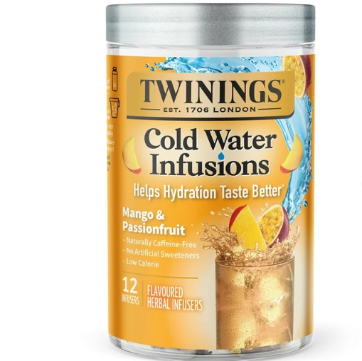 Twinings Of London Infusion Mango & Passionfruit Water Enhancers Cold ...