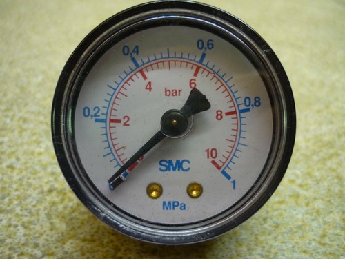 Smc Manometer 0-10bar Ø 50 mm | eBay.de