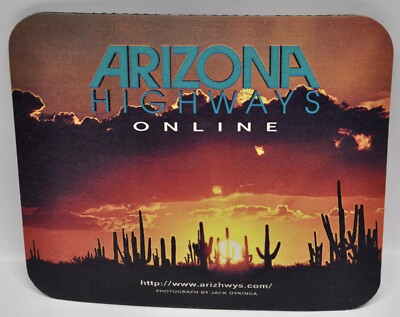 Vintage Mouse Pad: Arizona Highways - Arizona Sunset by Jack Dykinga | eBay