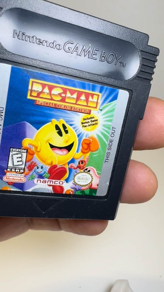 Pac-Man: Special Color Edition (Nintendo Game Boy Color, 1999 ...