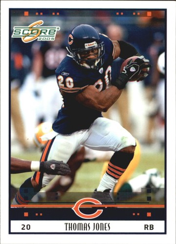2005 Score Glossy #53 Thomas Jones - FB | eBay