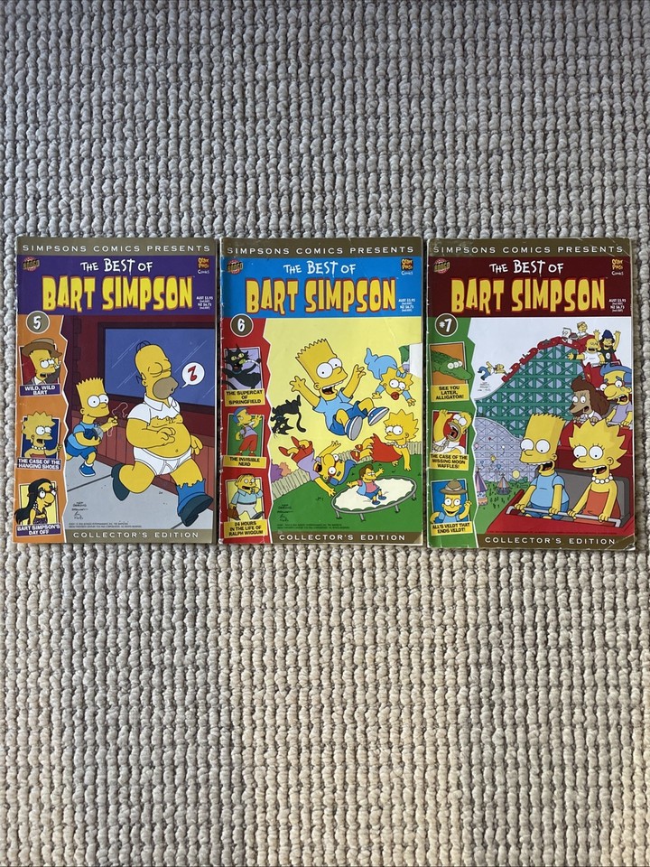 3 x The Best of BART Simpsons Collector’s Edition Comics | eBay Australia