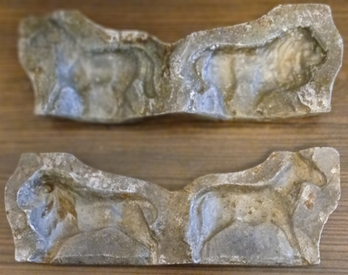 1860s Antique Thomas Mills Bros. Cast Iron Metal Candy Mold A Horse and ...